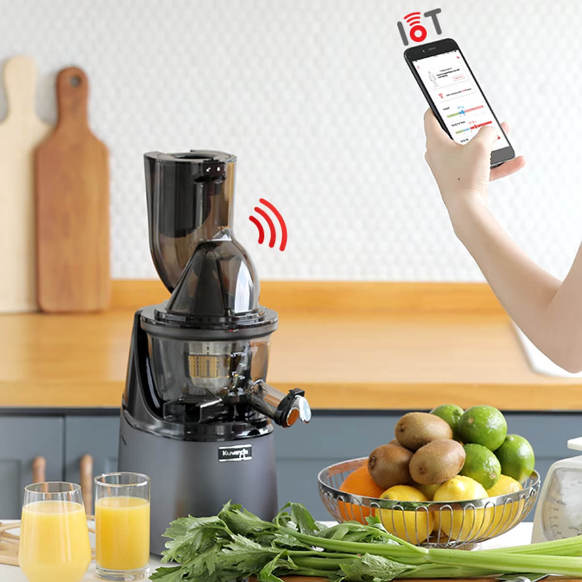 Kuvings sokovnik HealthFriend Smart Juicer MOTIV1 – Sirova hrana s ...